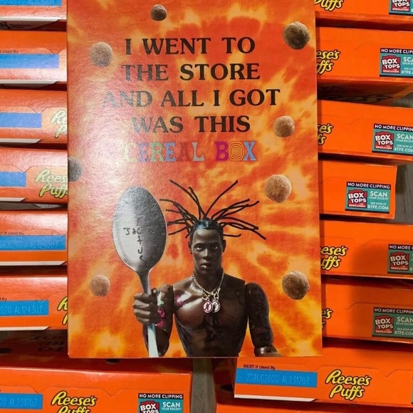 Other | Travis Scott Limited Edition Cereal X Sold Out | Poshmark